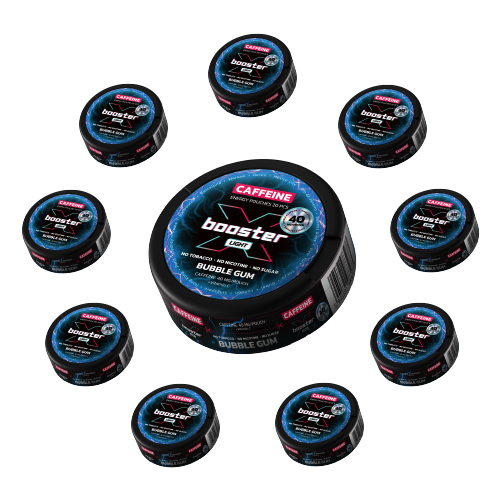 Easy Boost Pack Bubble Gum 10 psc. X-Booster - Woreczki energetyczne ...