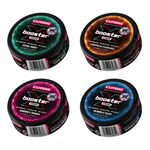 Pro Starter Pack Mix 80 mg X-Booster - Woreczki energetyczne, snus ...